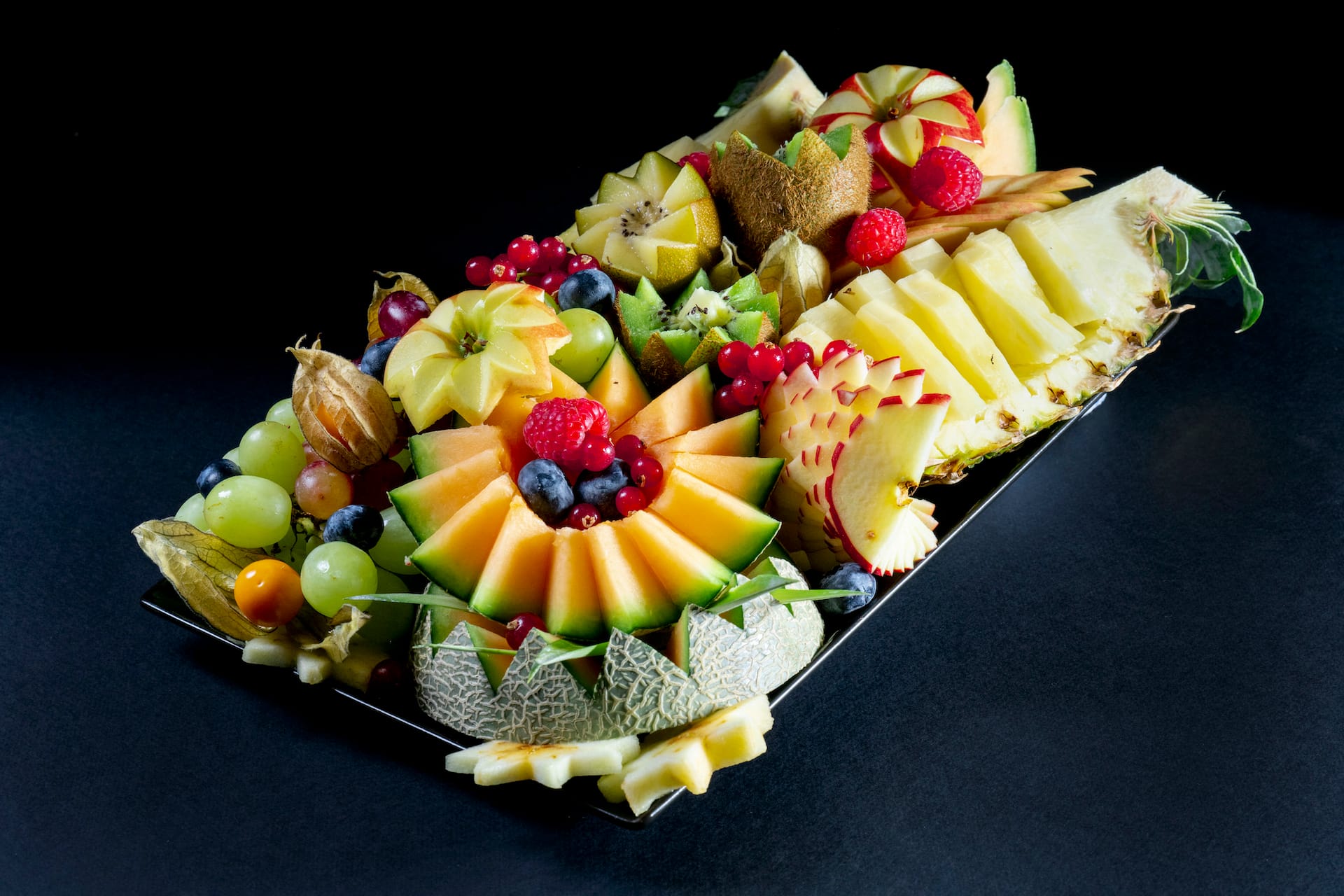 Obstplatte - Mein Brötchen